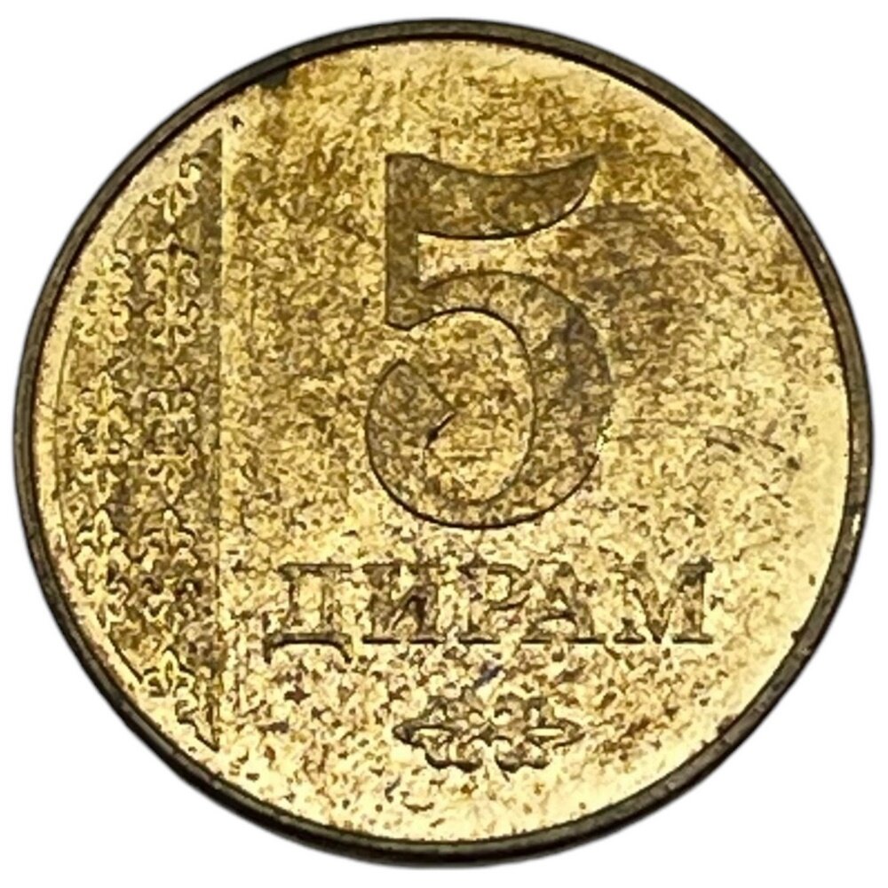 Таджикистан 5 дирамов 2011 г.
