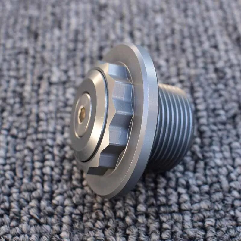 Для мотоцикла CFMOTO 450SR 800MT 1250TR-G передняя вилка верхняя верхняя ось рулевая тяга гайка болт тройной зажим винт крышка алюминий Titanium