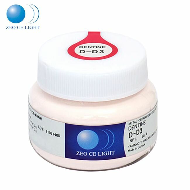 Дентин Dentine D-D3, порошок, 50г, ZEO CE LIGHT, Yamakin (Япония)
