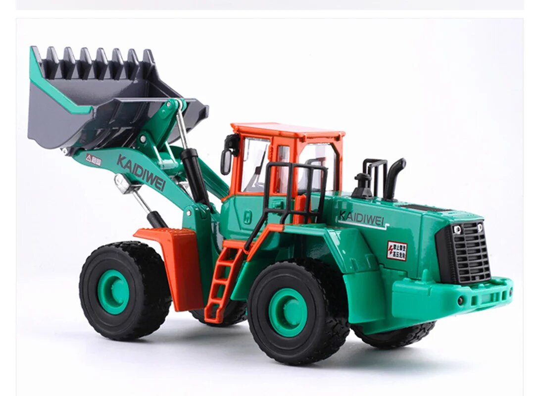 Модель вилочного погрузчика Hangjue 1:40 металл Изумрудный, зеленый