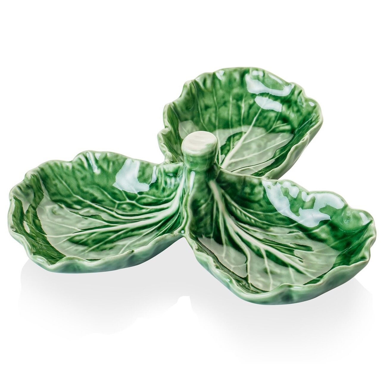 Менажница Bordallo Pinheiro Cabbage Olive Dish 65000578