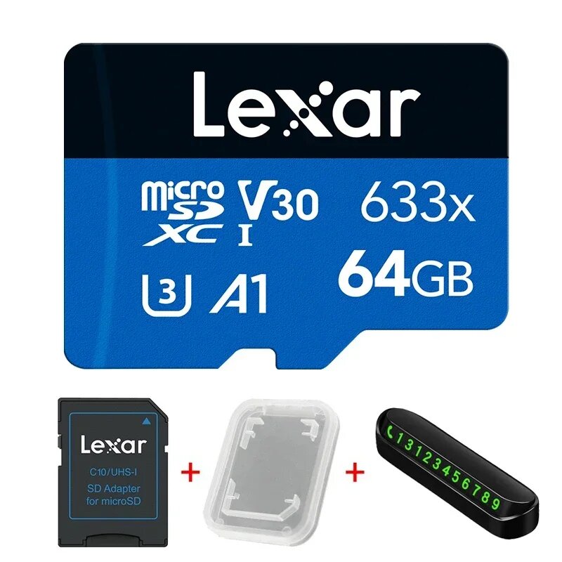 Lexar 633X microSD 64GB V30 A1 633x