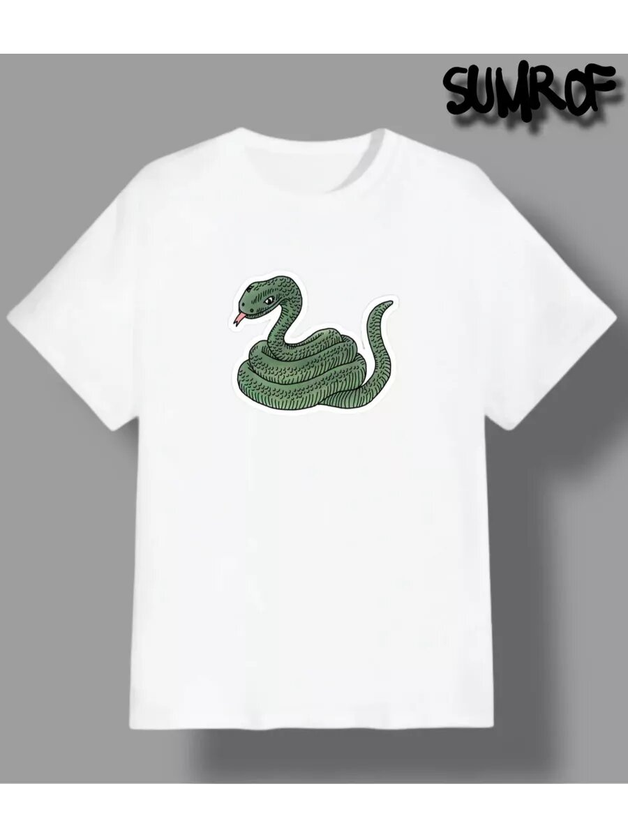 Футболка змея