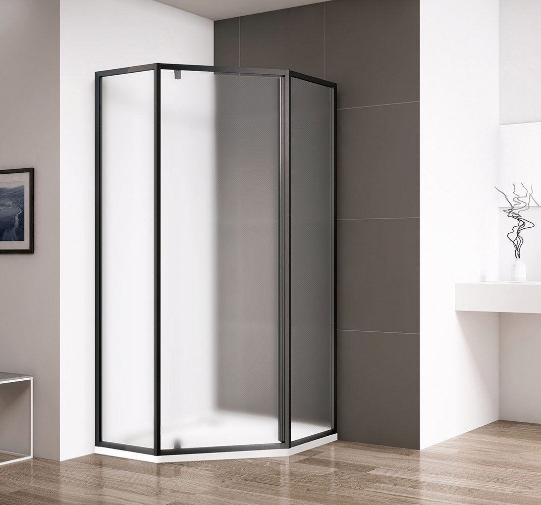 Душевой уголок CEZARES ECO ECO-O-P-1-90-P-NERO