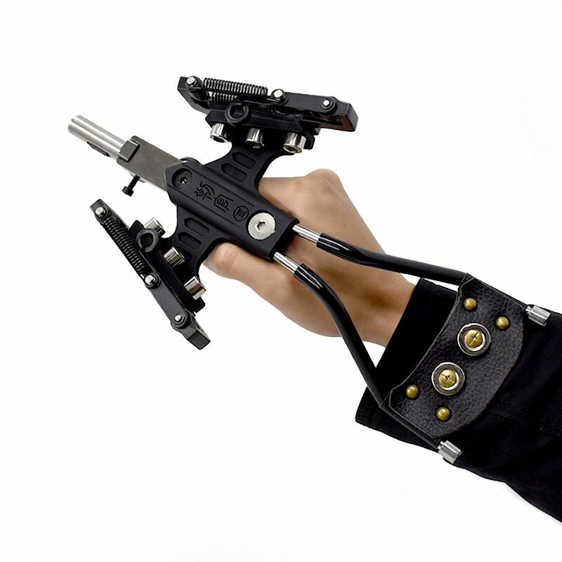 Высокоточная инфракрасная рогатка и мощная подставка для рогатки двойного назначения.