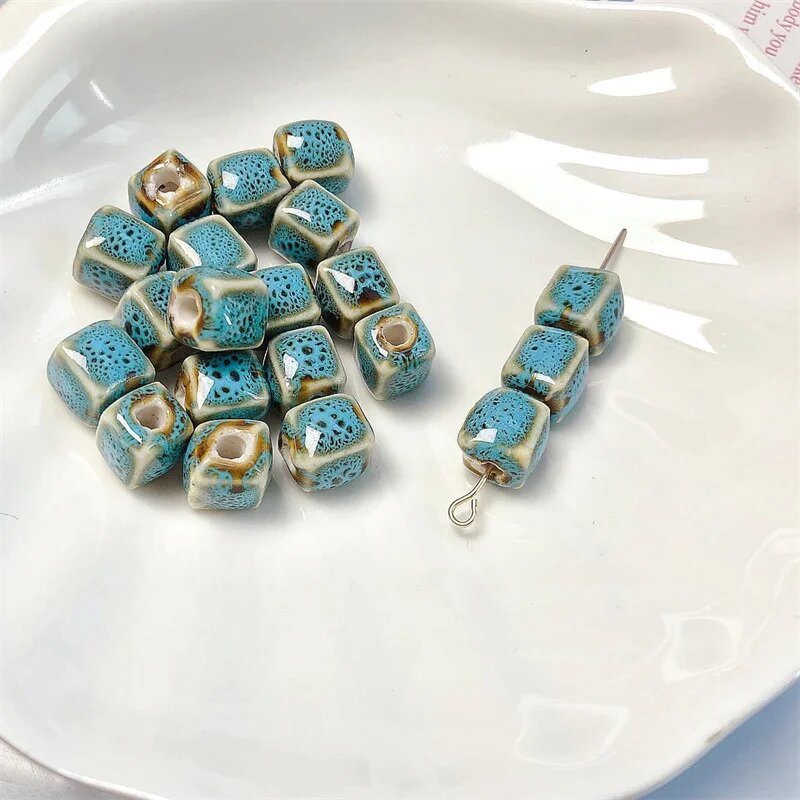 Цветные керамические бусины 8 мм 8mm 50pcs, 8