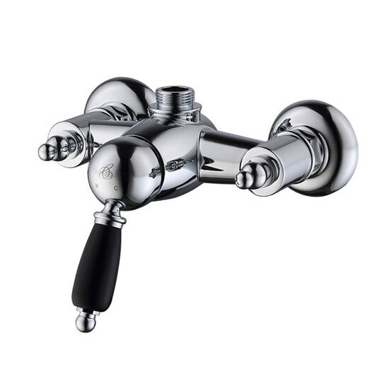 Смеситель для душа Caprigo Adria-Uno Black Edition 02B-517-crm