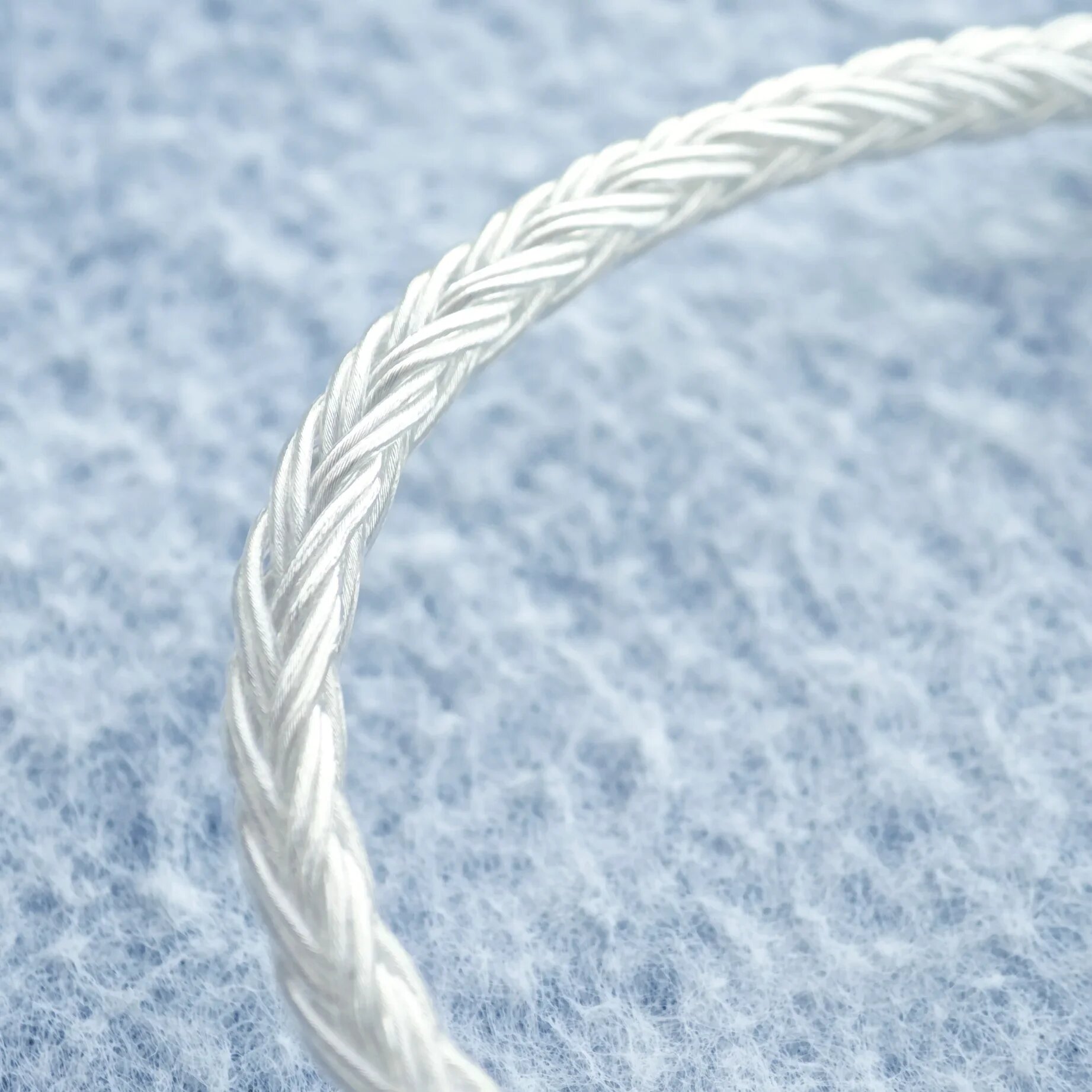 16-жильный посеребренный кабель OCC для FiiO FH3/FH5s/FH7/FH9/FH11/FH19 - 4,4 3.5mm with MIC, white