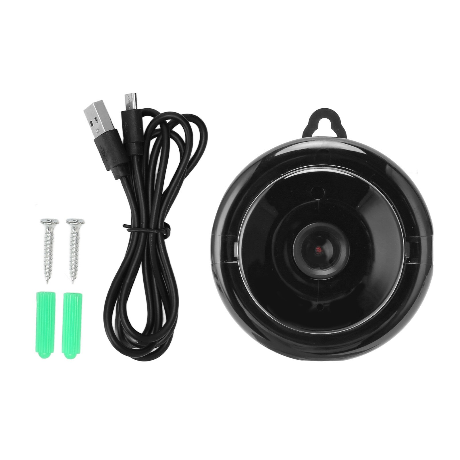 Беспроводная IP-камера Wi-Fi HD 1080p с датчиком движения и ночным видением для домашней безопасности и наблюдения за ребенком.