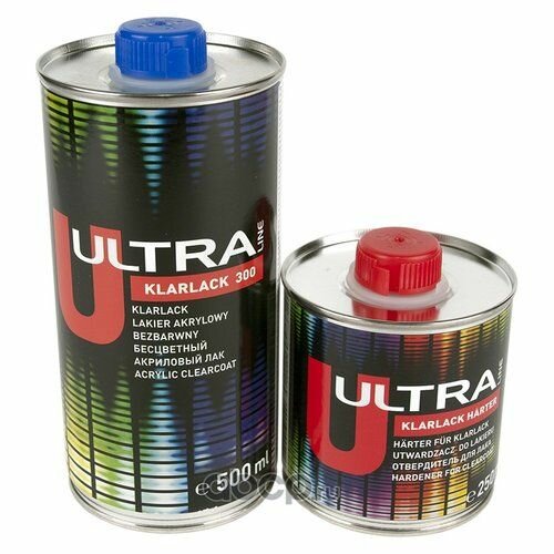 ЛАК NOVOL ULTRA KLARLACK 300 1.0l + отвердитель0,5л. Novol 9922499423