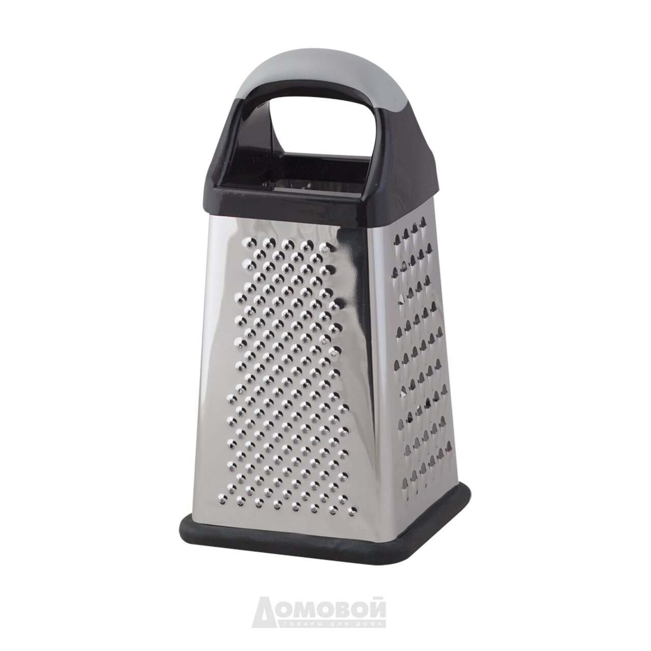 Домовой терка с контейнером из нержавеющей стали, 10x10x21 см, для натирания овощей