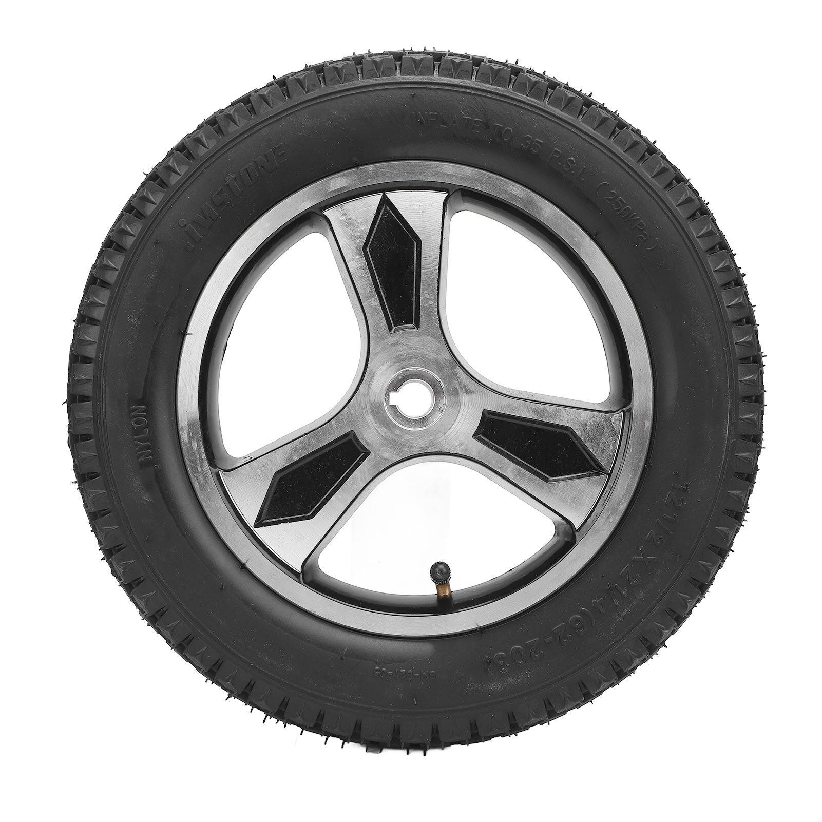 Тяжелое колесо с шиной для 12-дюймовых скутеров