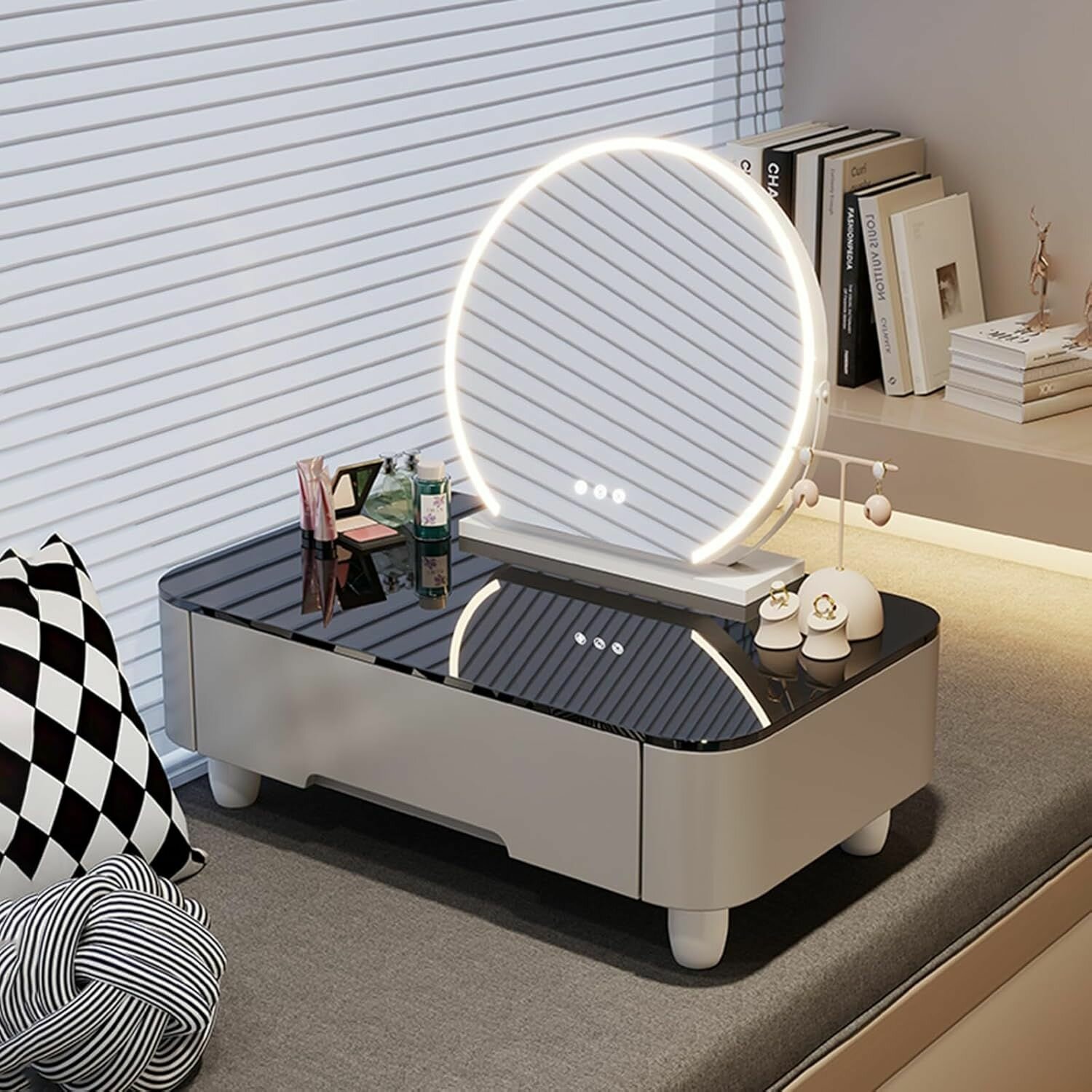 Новый модный простой эркерный туалетный столик smart dressing table