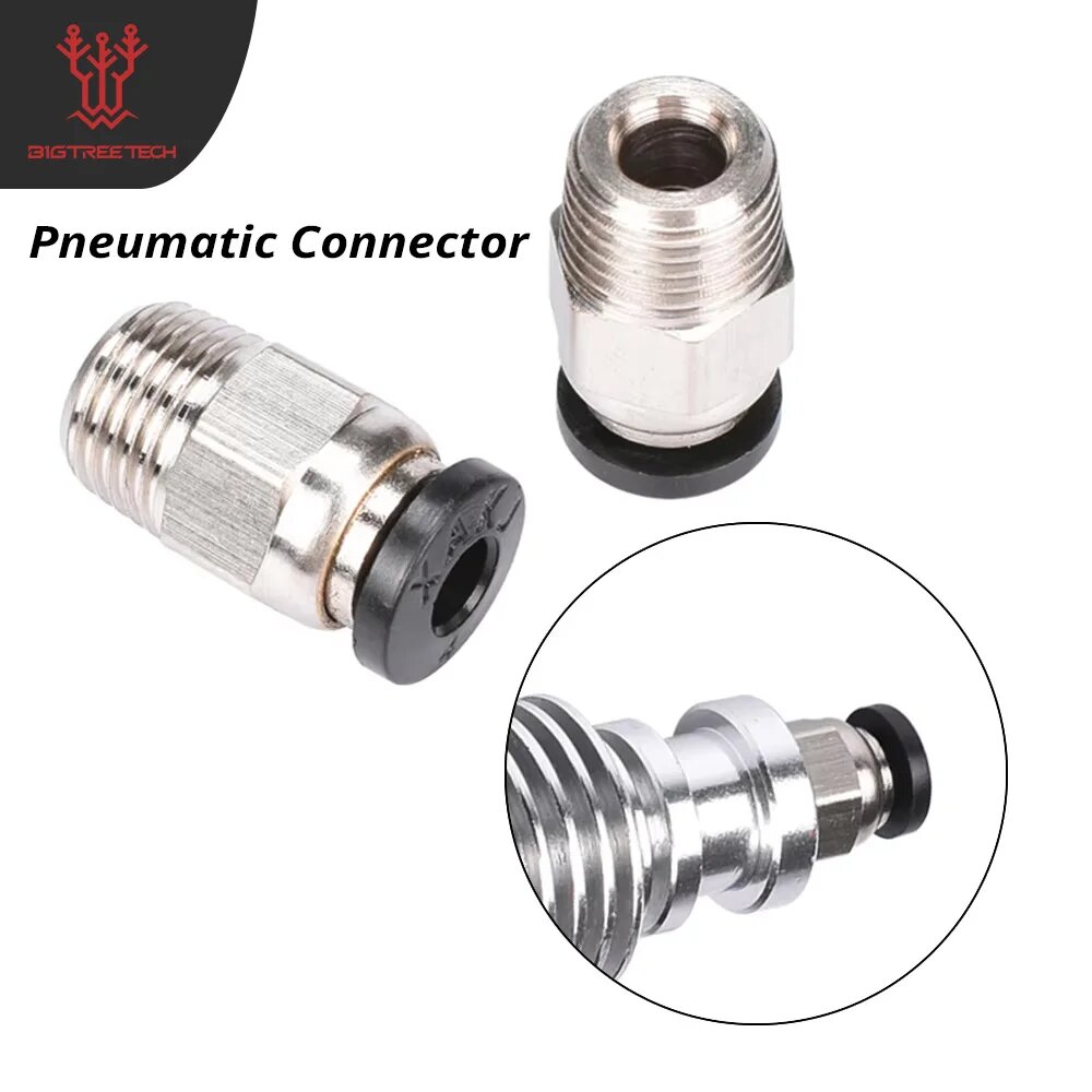 BIGTREETECH PC4-01 Пневматические соединители для 3D-принтера 2PCS