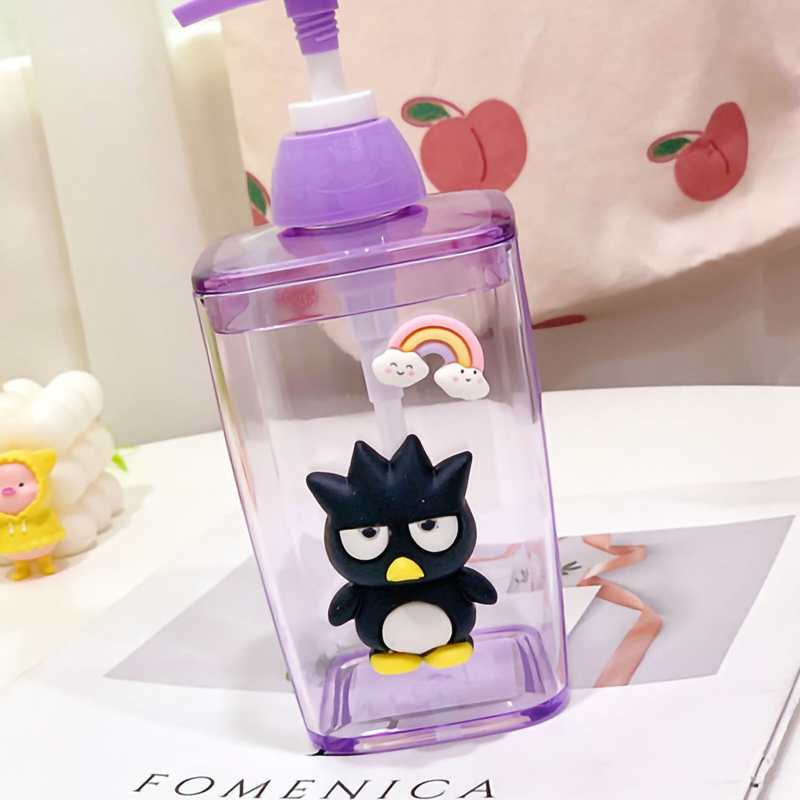 Пластиковая прозрачная дорожная бутылка милой формы легкий пустой кондиционер для шампуня и геля для душа Type7