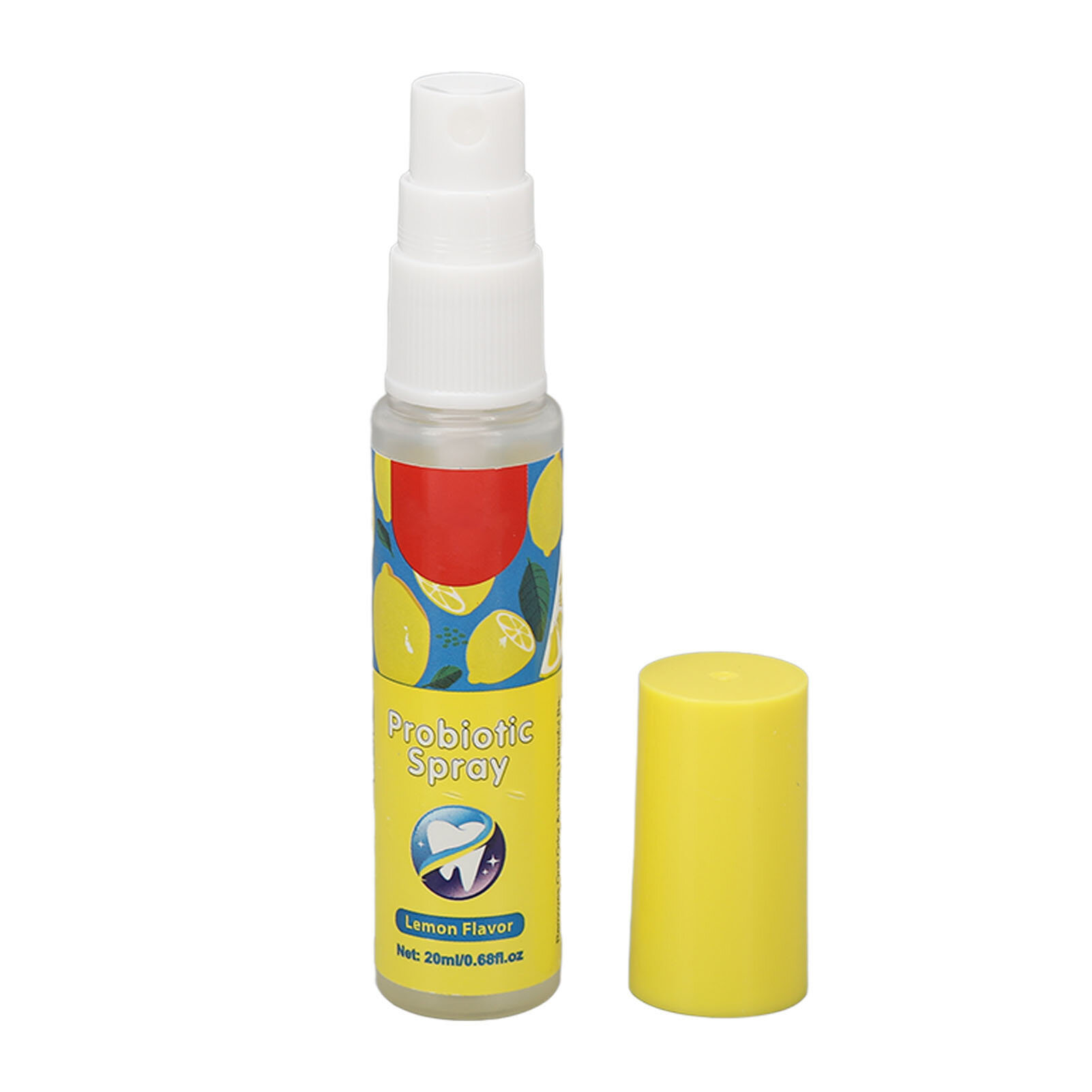 20ml Lemon Scent Oral Spray Portable Herbal Extract Cleaning Care Health for Bad Breath