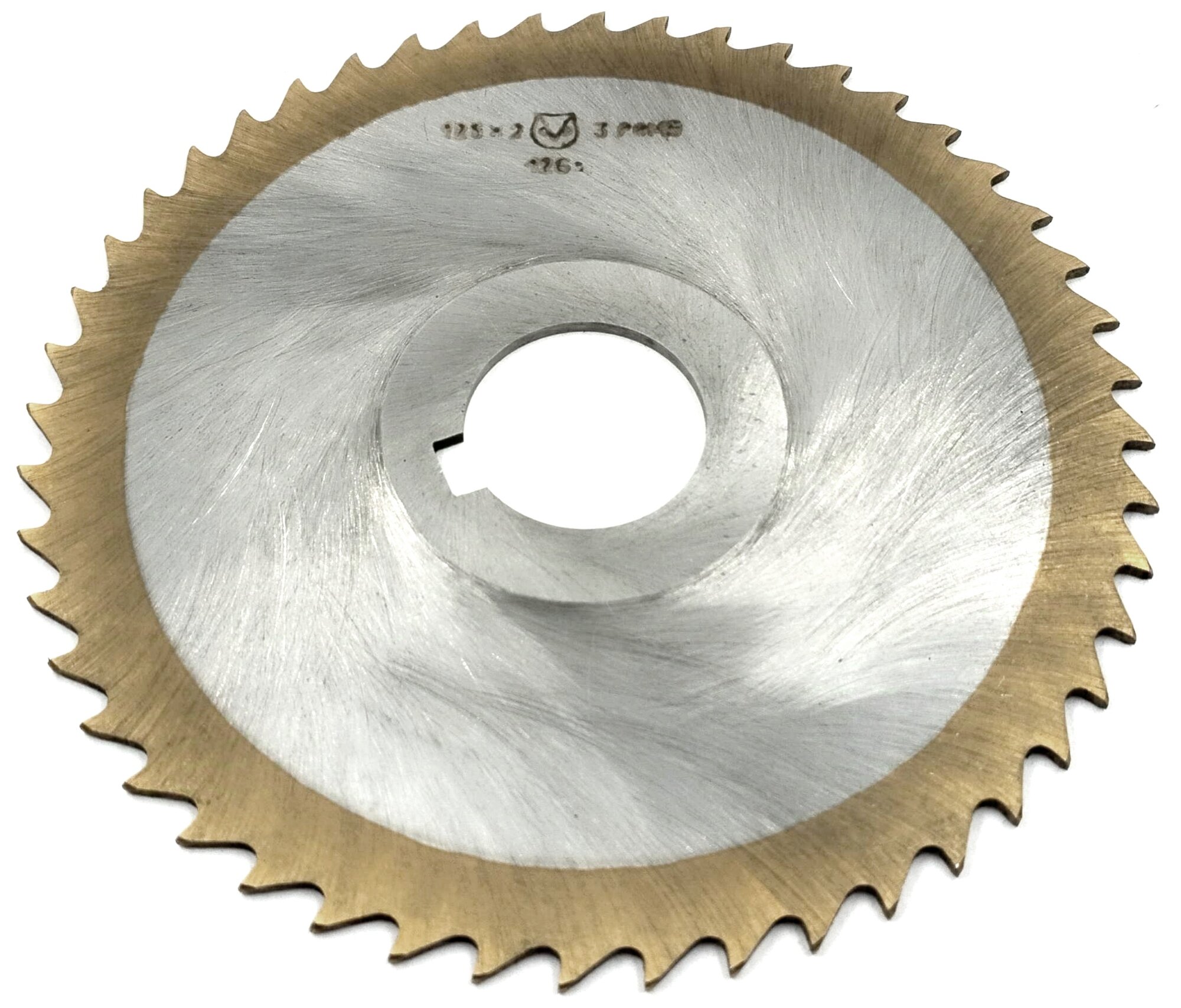 Фреза дисковая отрезная/прорезная 125х2х27 ш/п с покрытием тип2