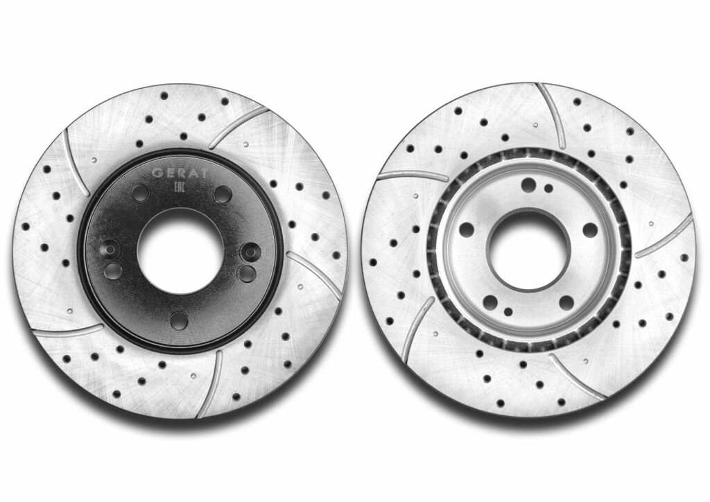 Тормозной диск Gerat DSK-F156W (передний) Performance Kia Cerato, Cee D / Hyundai I30, Creta