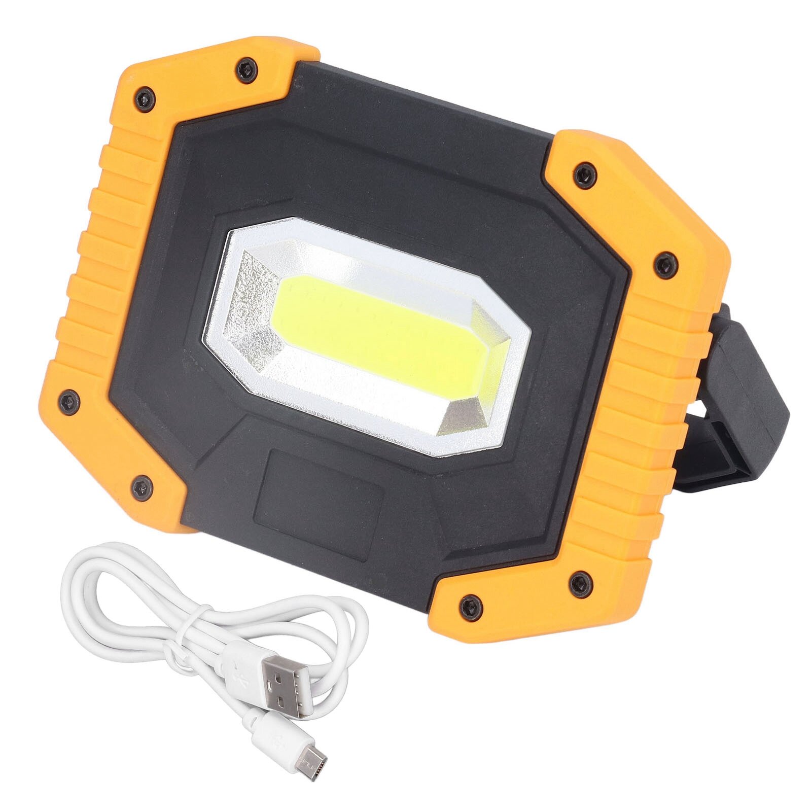 COB Work Light USB Зарядка Портативный прожектор водонепроницаемый аварийный портативный свет с 180 -градусным вращающимся кронштейном