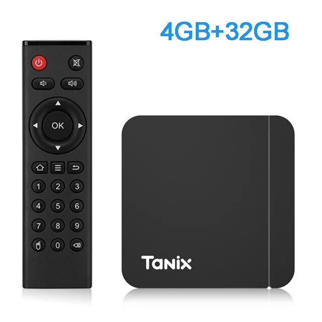 ТВ-приставка Tanix W2, Amlogic S905W2, Android 11, 2/16 ГБ, 4-32/64 ГБ, 2,4 ГГц, Wifi, BT, в ассортименте