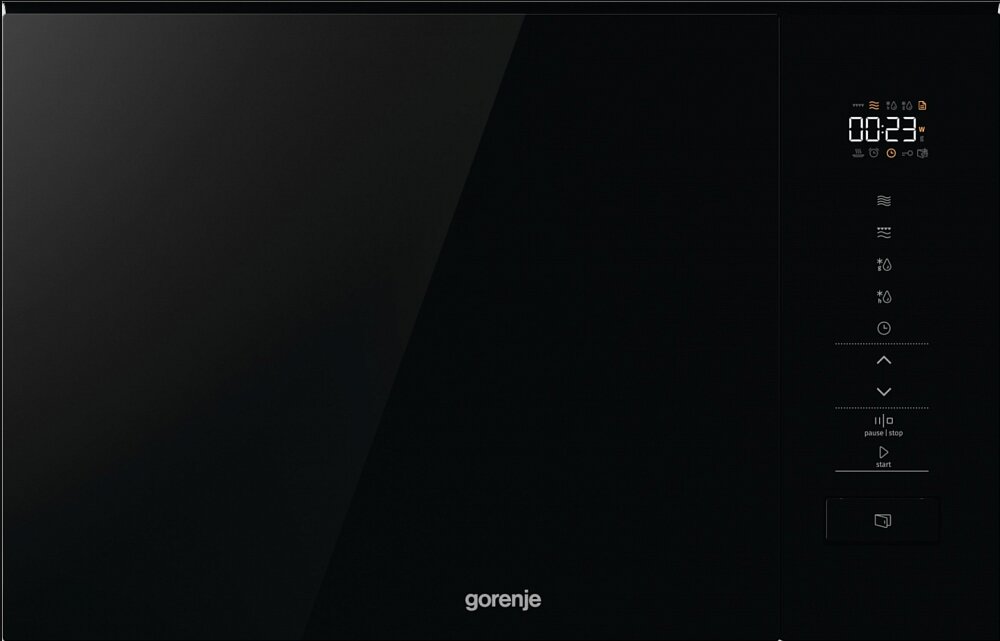 Микроволновая печь встраиваемая Gorenje BM201SG3DBG, сенсорное управление, гриль, 20 литров