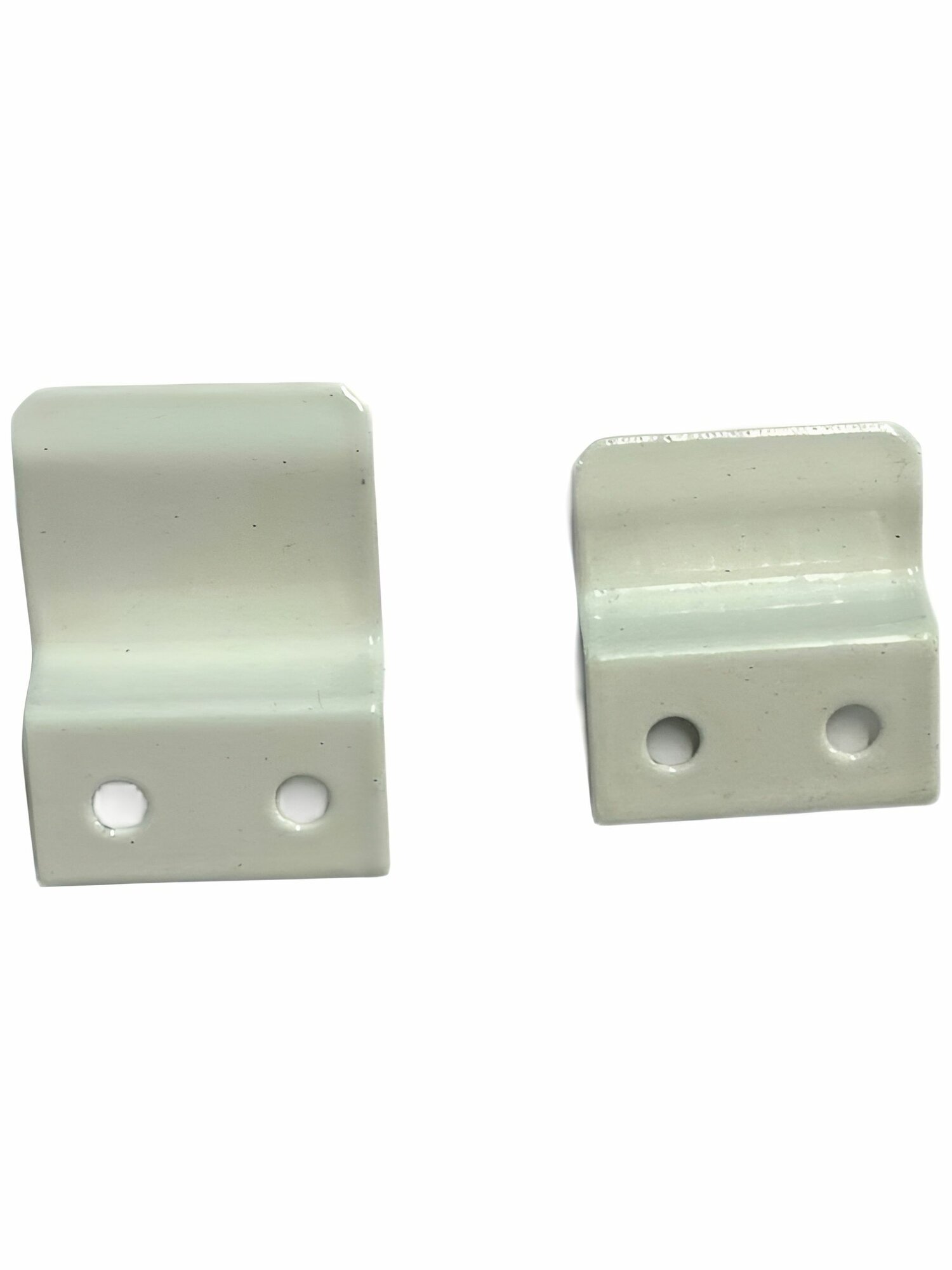 Крепление м/с металл верх/низ(пара) белый