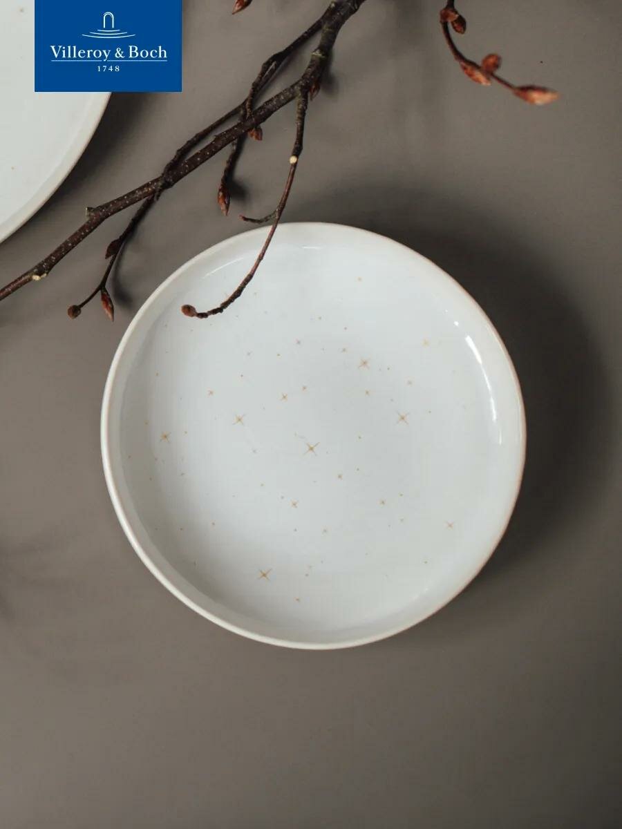 Тарелка новогодняя 17 см, Winter Glow, like by Villeroy & Boch, Премиум-Фарфор