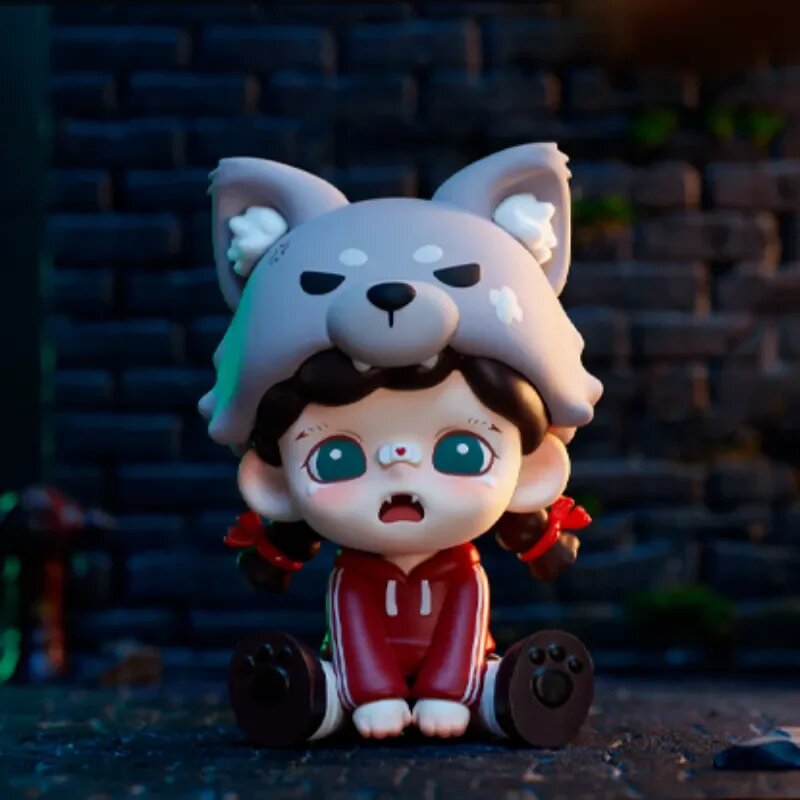 Фигурки Ticify Baby Zoraa Серия 2 Grey Wolf