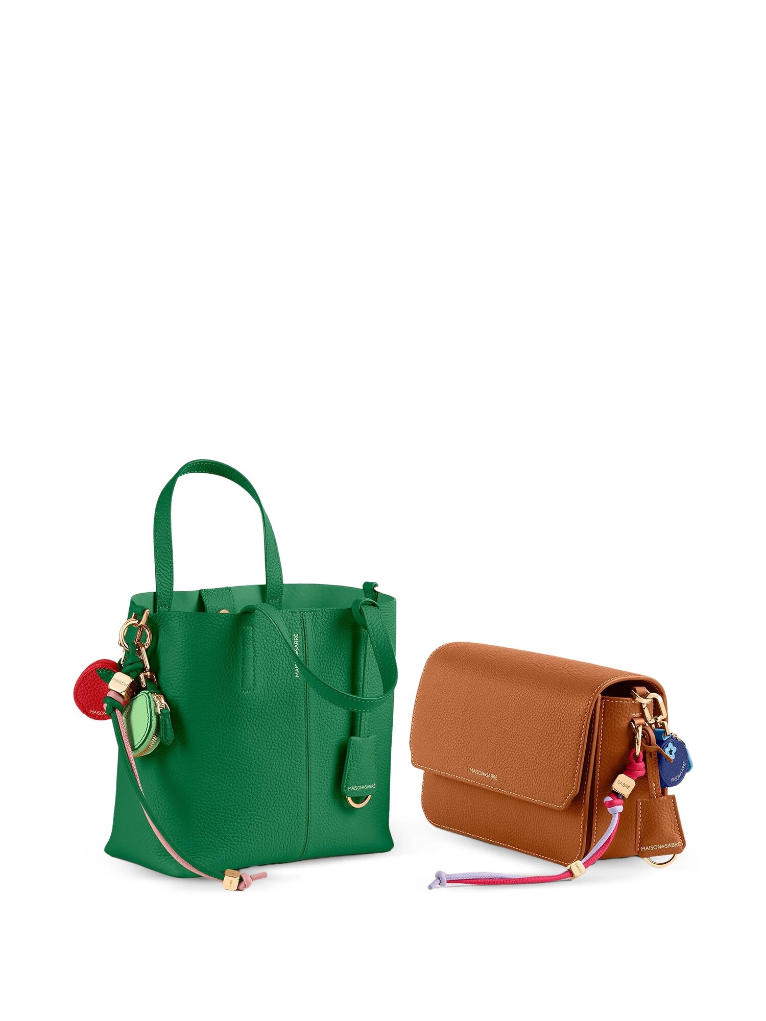 Сумка MAISON de SABRE Wristlet, коричневый — фото 1