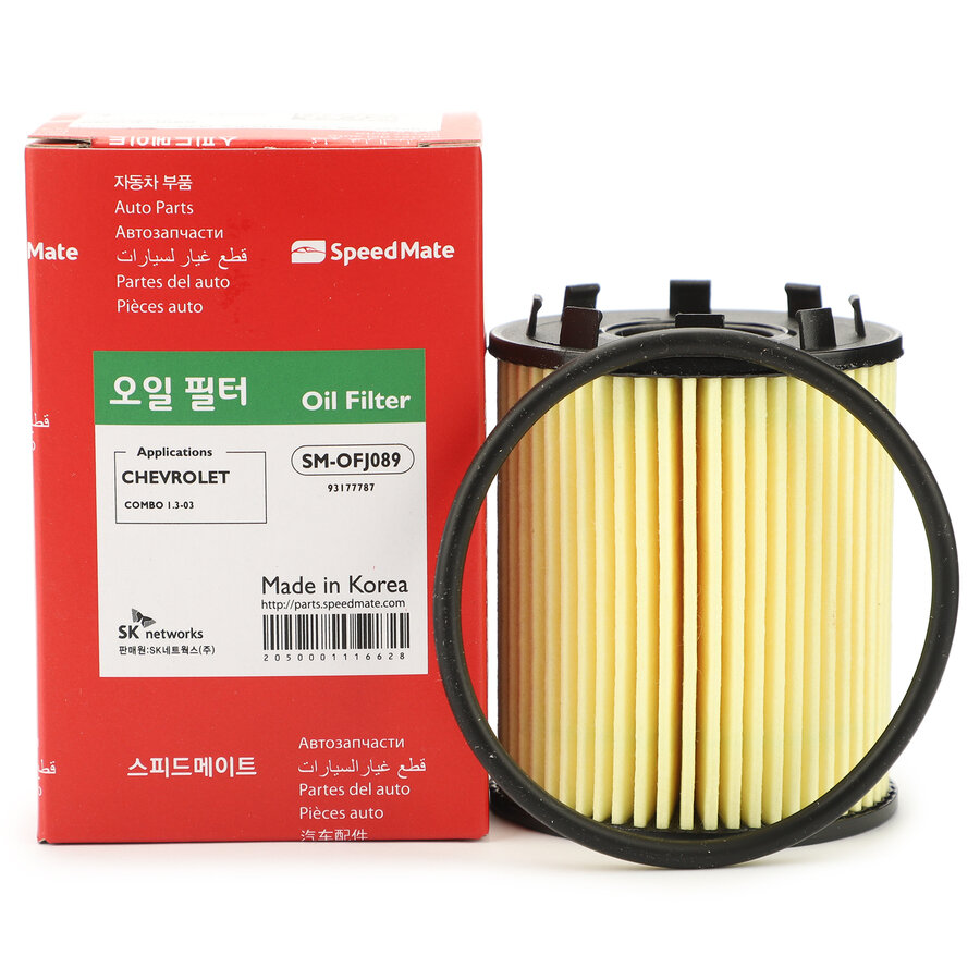 Фильтр масляный SPEEDMATE SM-OFJ089 (OPEL ASTRA, OPEL CORSA, OPEL MERIVA) (артикул SM-OFJ089)