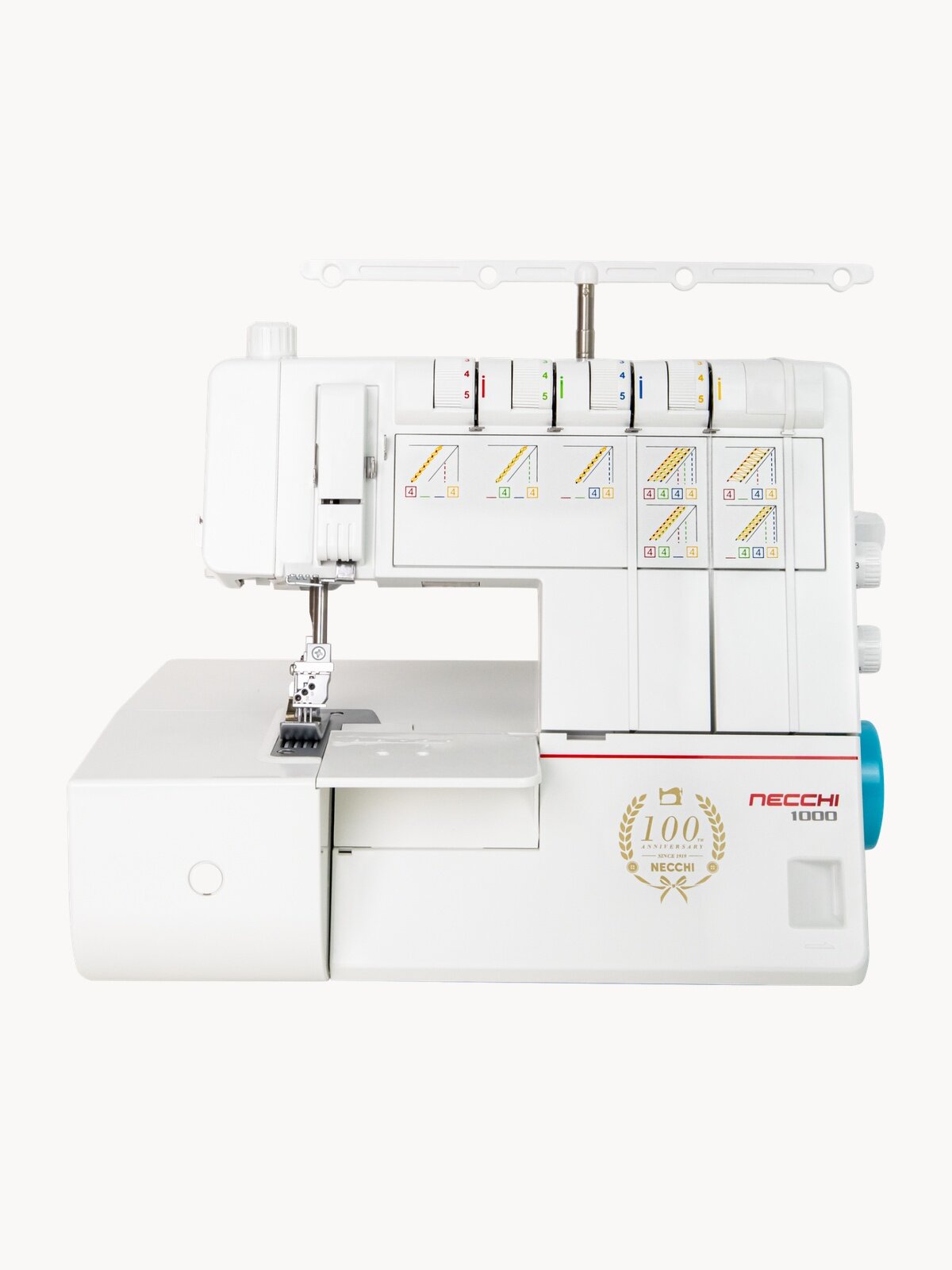 Распошивальная машина Necchi 1000, 7 операций , мощный двигатель 120Вт