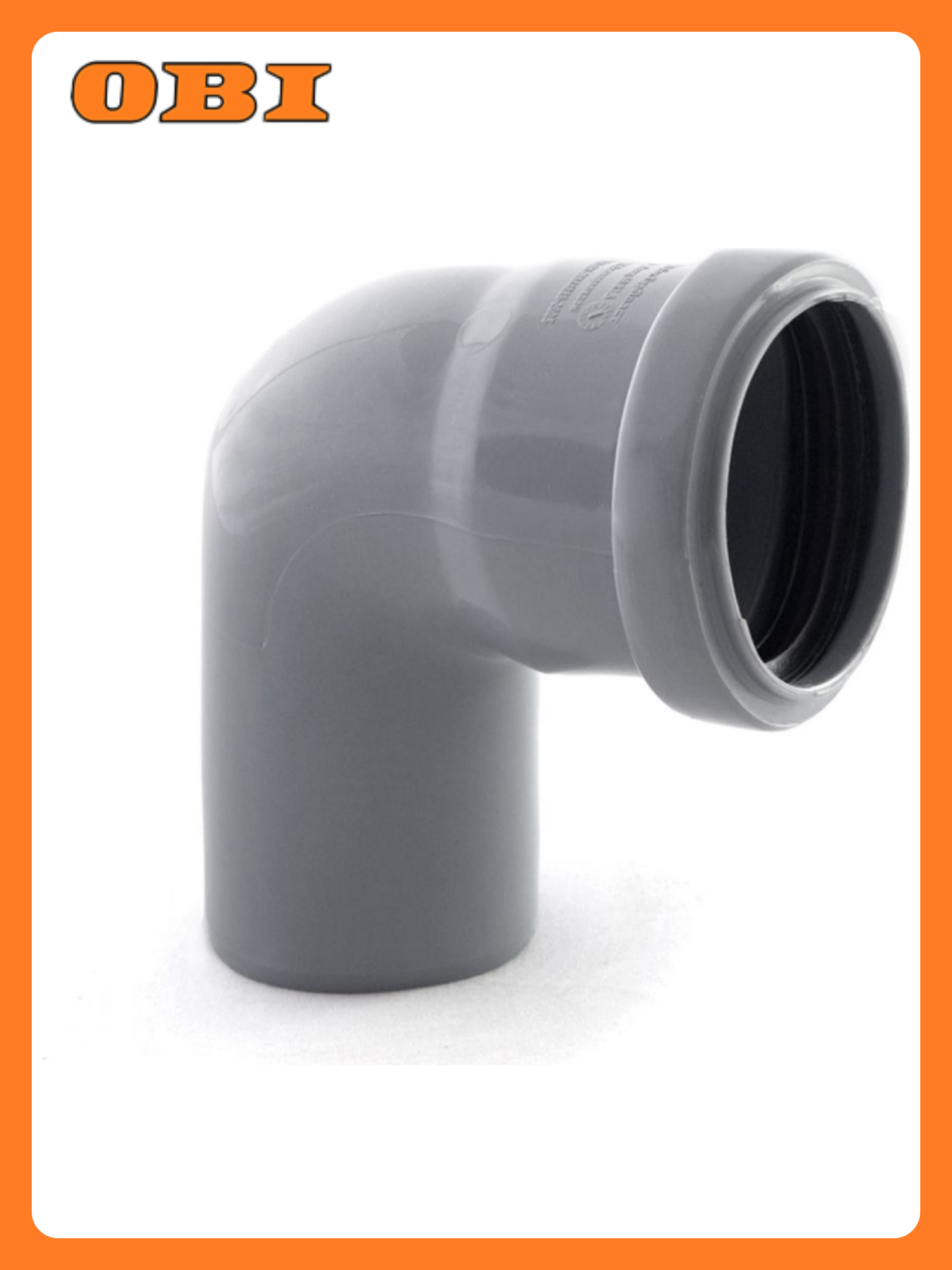 Отвод ВК ПП 40х87, серый, RTP