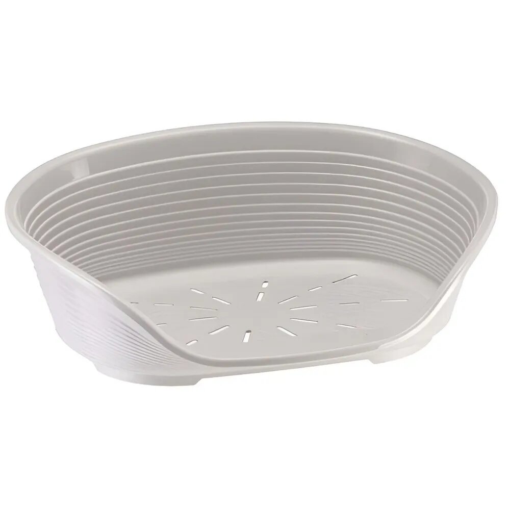 Лежак Ferplast Siesta DeLuxe 2, светло-серый 49х36х17 см 70202926