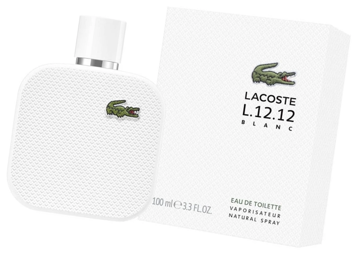 Белый мужской парфюм Лакост Л 12 12 Бланк 100 мл / Lacoste Blanc Pure
