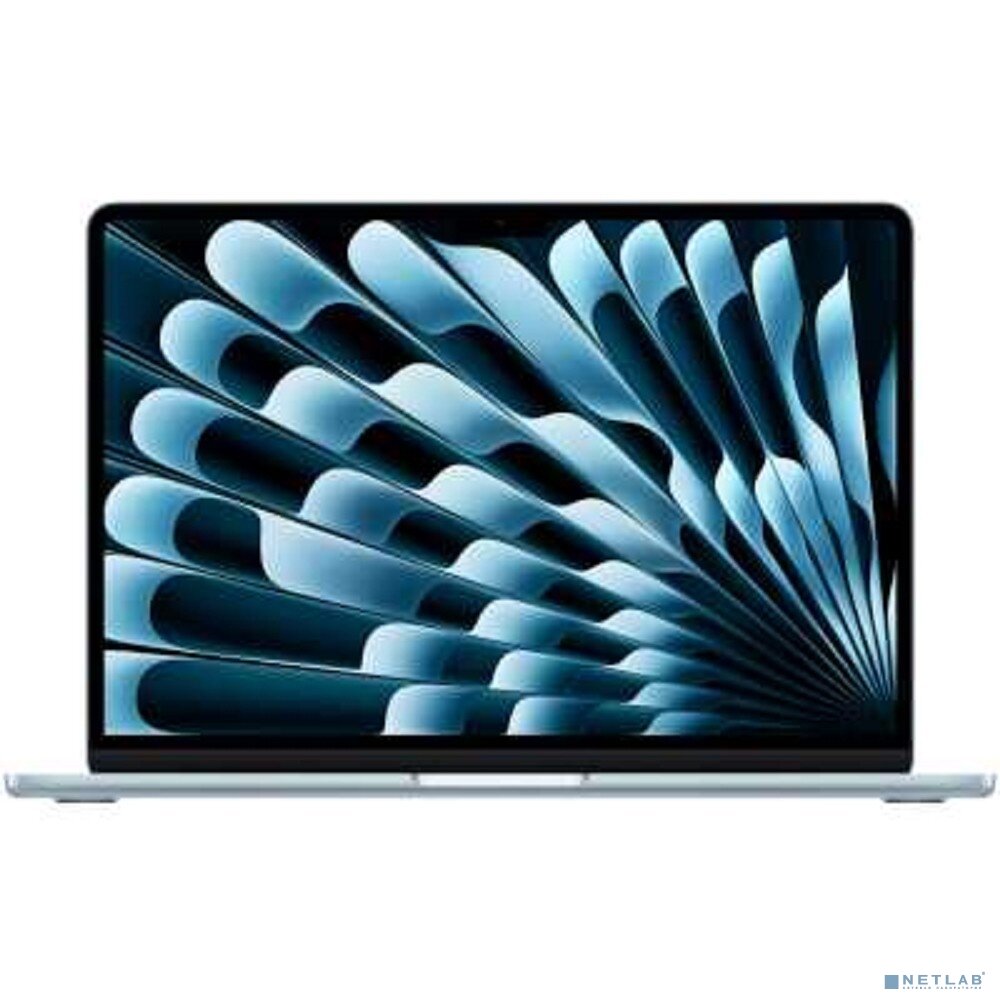 Apple MacBook Air 13-inch 2025 [MC6V4HN/A] (клав. РУС. Грав.) Sky Blue 13.6" Liquid Retina {(2560x1600) M4 10C CPU 10C GPU/24GB/512GB SSD} (A3240)