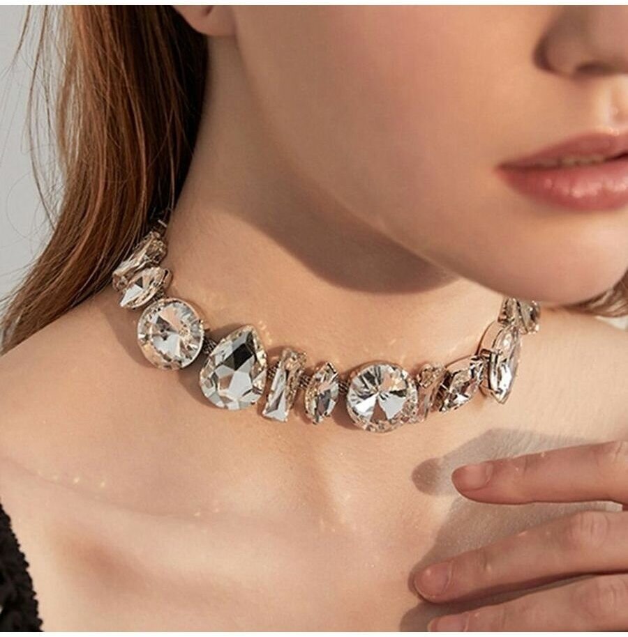 Колье, кристалл