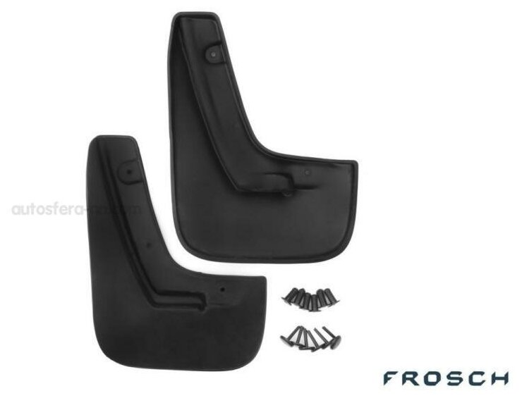 FROSCH NLF3721E10 Комплект брызговиков задние OPEL Astra H 2007->, сед. (полиуретан)