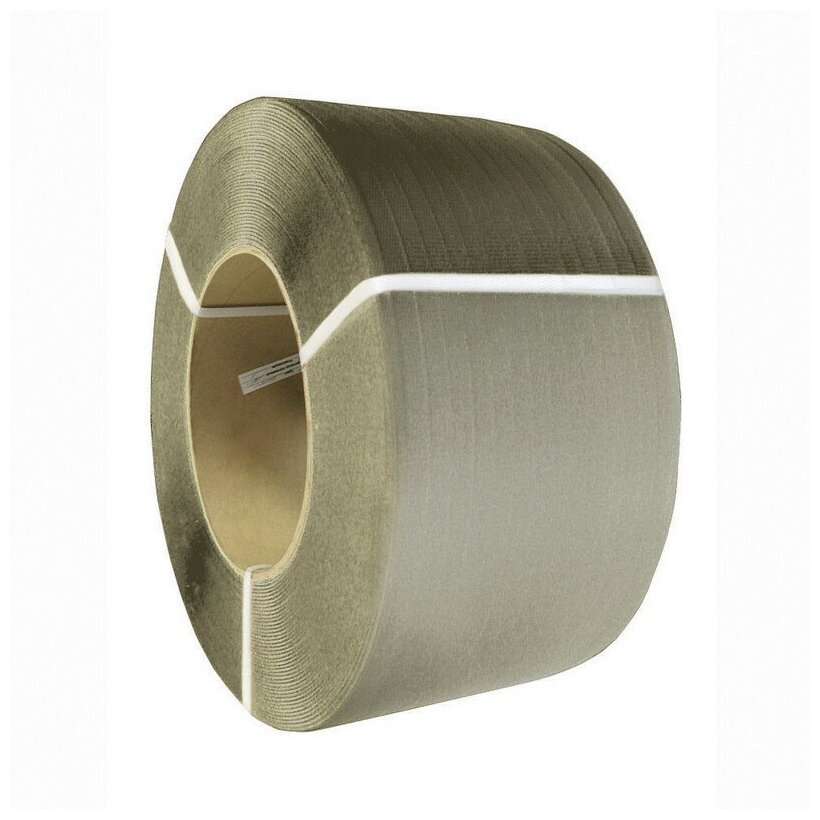 Стреппинг лента Полипропиленовая 15мм х 1,0 (1200 м.) Серая 517289