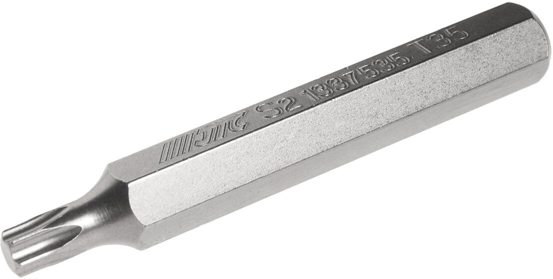 Бита TORX Т35х75мм 10мм удлиненная S2 JTC-1337535