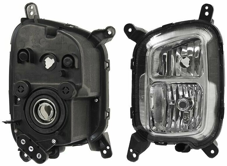 Фара противотуманная левая с ДХО для Kia Sorento 12-15 / арт. ST2232032LUE / бренд SAT / OEM 922012P610