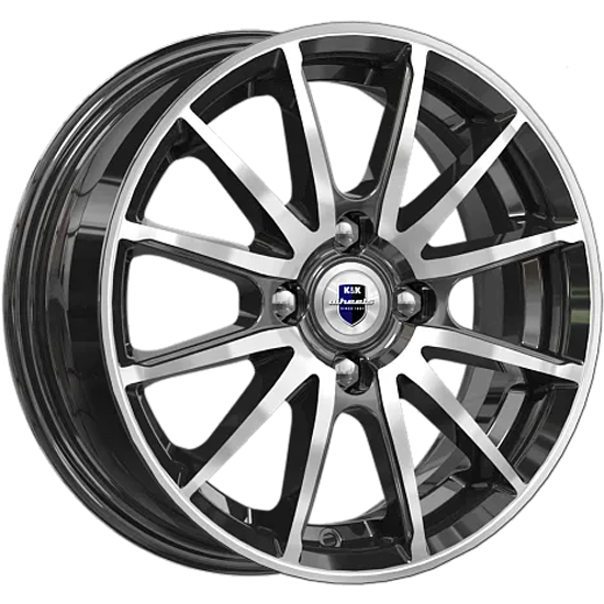 Диск K&k Квант 5.5x14/4x98 D58.5 ET35 алмаз чёрный