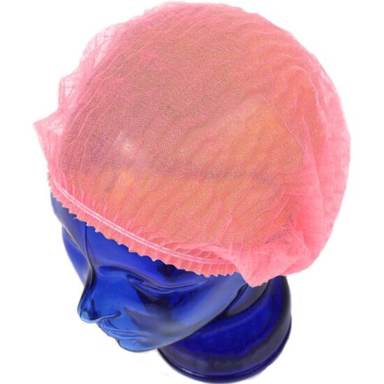 Шапочка Спецмедзащита Шарлотта (100 шт/уп.) Розовый