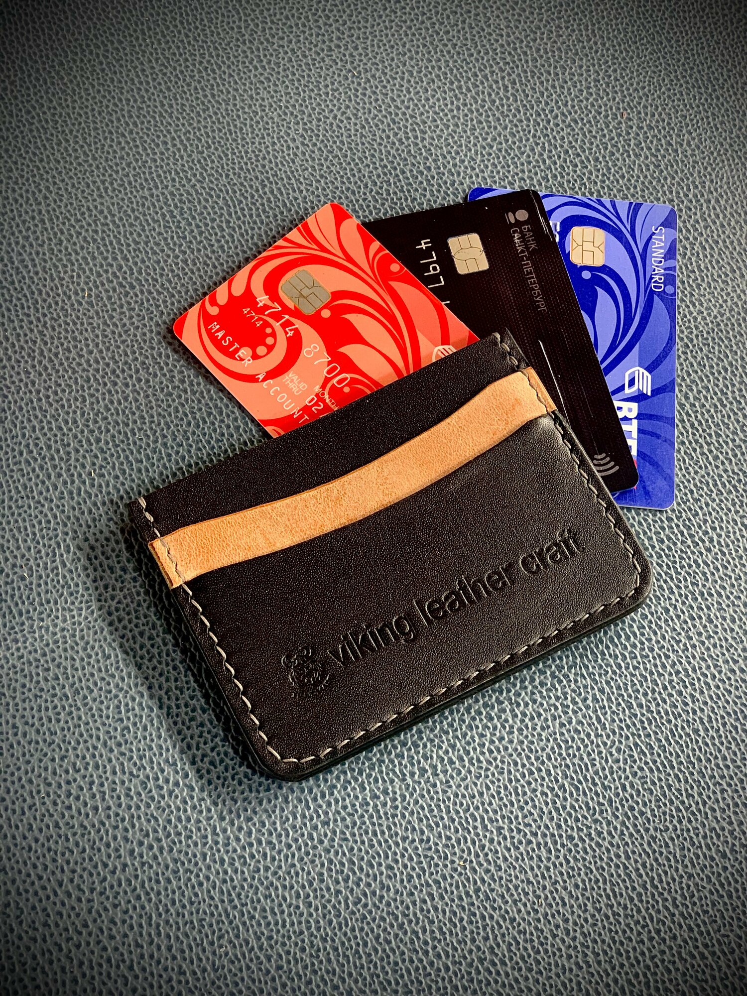 Картхолдер viking leather craft