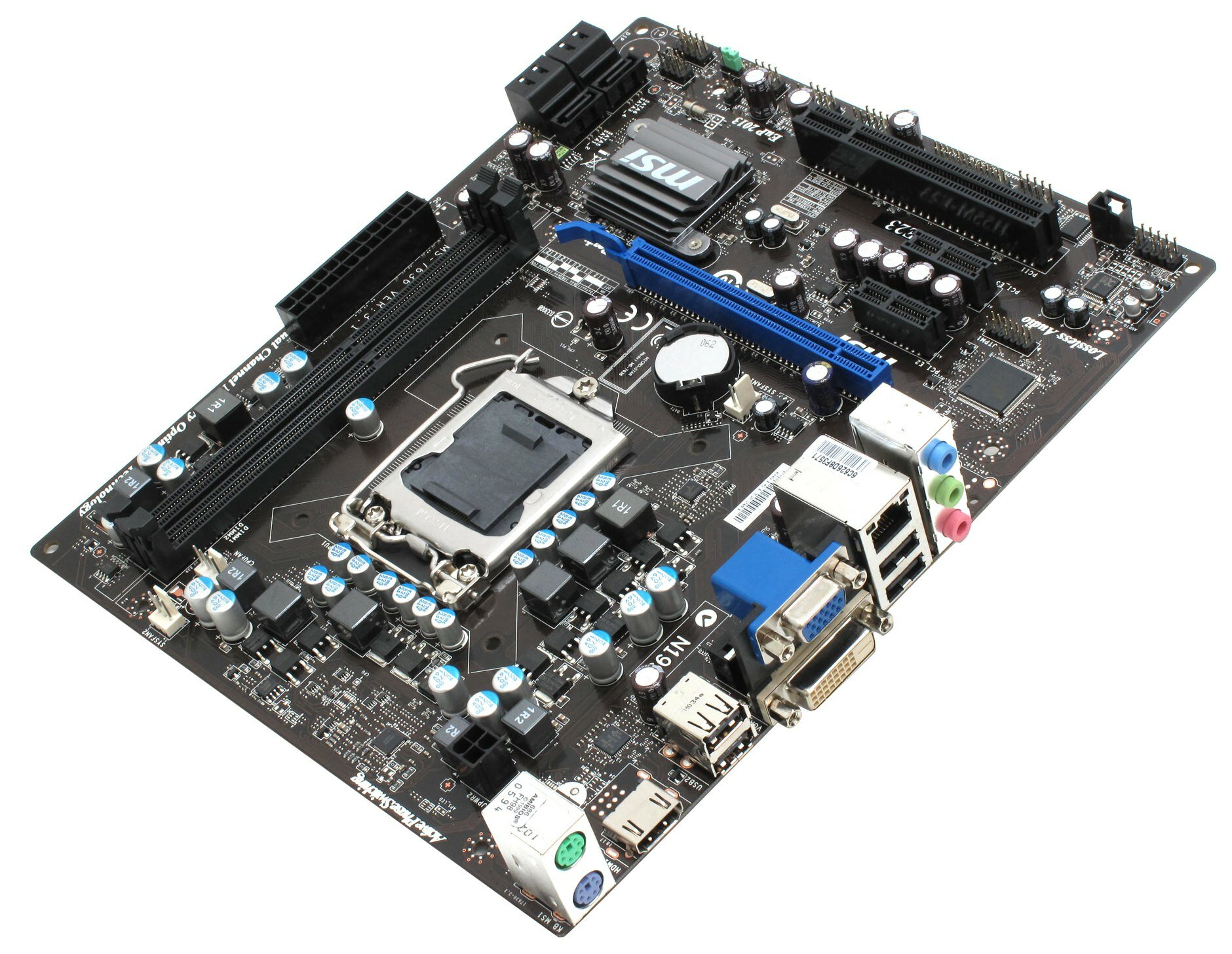 MSI H55M-E23 LGA1156 PCI-E+Dsub DVI HDMI+GbLAN SATA MicroATX 2DDR3 (уценка)