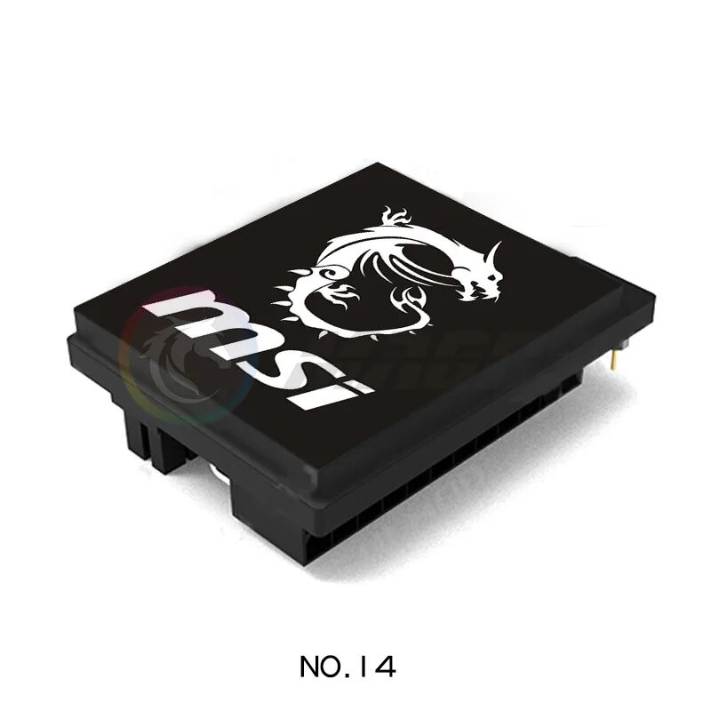 Кастомный 24-контактный разъем для блока питания ATX Flying Elephant 5В ARGB NO.14