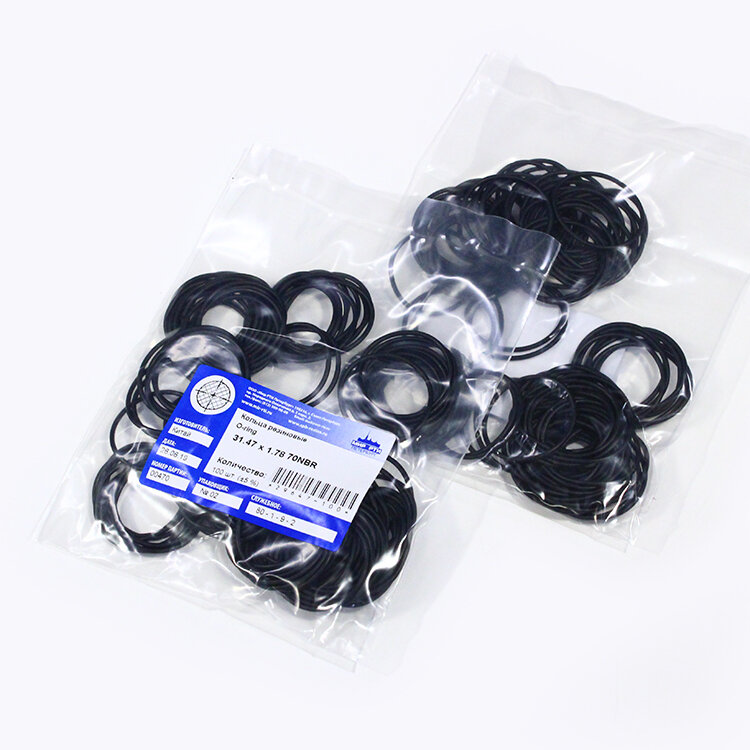 Кольца резиновые уплотнительные (O-ring) 31.47х1.78 70NBR (упаковка 100 шт. ±5%)