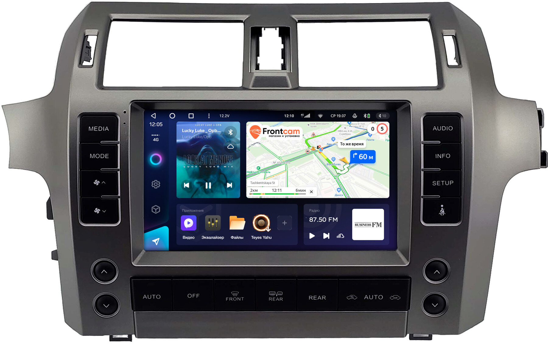 Штатная магнитола Lexus GX 460 2013-2023 (Тип B, can BSJ) Teyes CC3 4/32 9" RM-9-2253 Android 10 (4G-SIM, DSP, QLed)