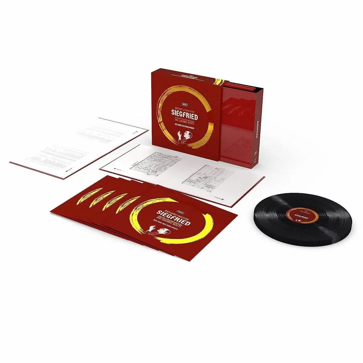 Фирменная виниловая пластинка Georg Solti - Wagner: Siegfried (Half Speed) (5LP) 2023 Limited Edition, Box
