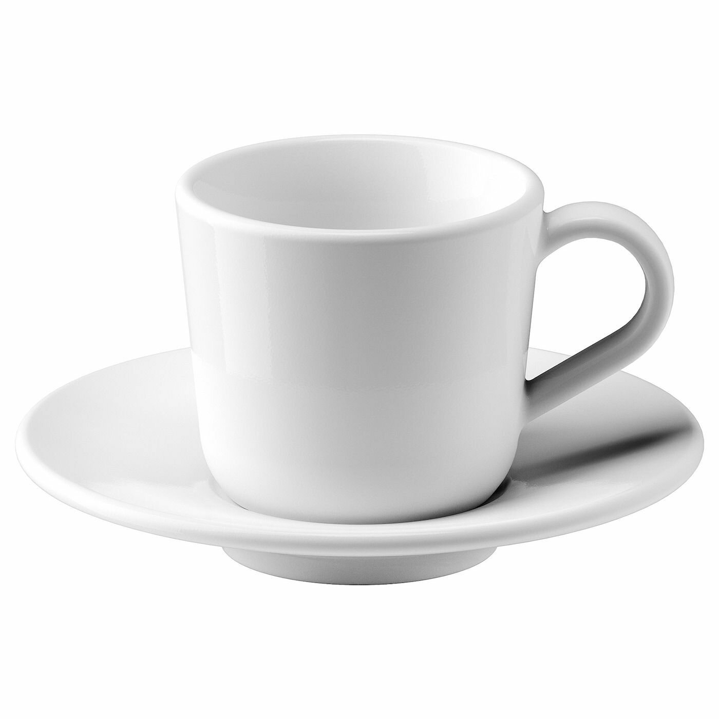 IKEA 365+ Чашка для кофе эспрессо с блюдцем IKEA, 6 сл (50378981)
