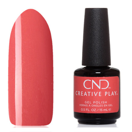 CND Creative Play Gel Polish Гель-лак , 423, Peach Of Mind , 15 мл